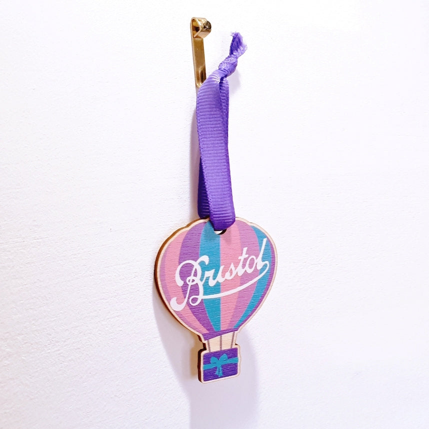 Special Edition Bristol Scroll Balloon wooden decoration – dona B drawings